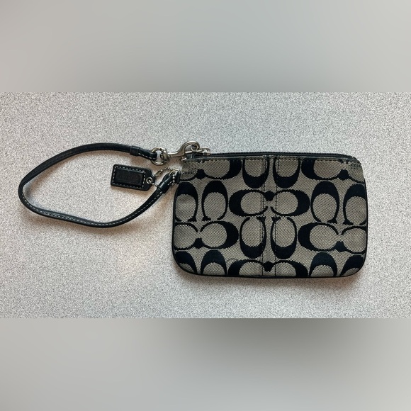 Coach | Bags | Coach Black Wristlet See Pics | Poshmark